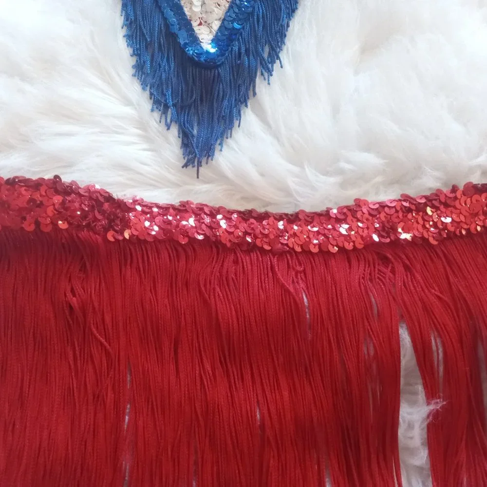 Costumes | 4th Of July Red White Blue Majorette Costume Parades Dance ...